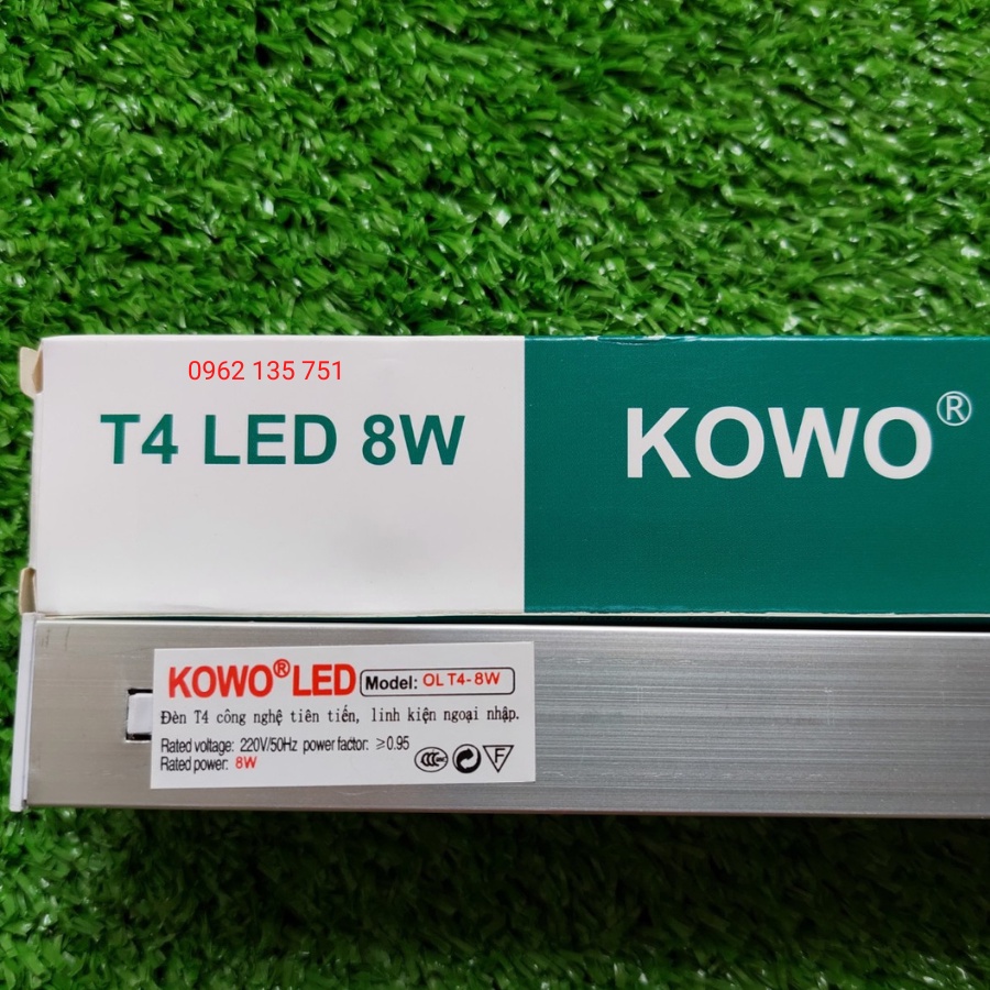 Đèn Led T4 máng Nhôm Led Liền thân dài 30cm 40cm 50cm 60cm Trắng và ...