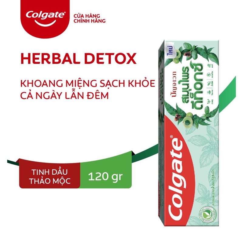 Kem Đánh Răng Colgate Panjaved Herbal Detox 120g | Shopee Việt Nam