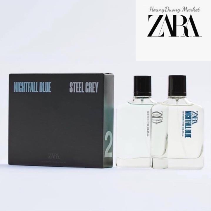 Mua (Auth) Nước hoa nam Zara NIGHTFALL BLUE va STEEL GREY 100ml EDP giá ...