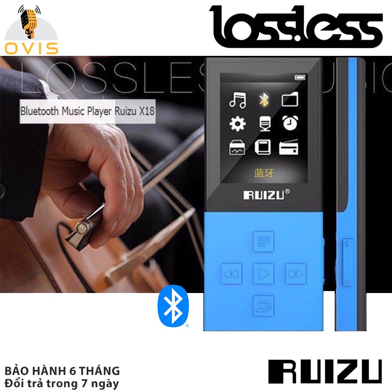 Mua Ruizu X18 - Máy Nghe Nhạc Lossless, Kết Nối Bluetooth 4.0 (Xanh ...