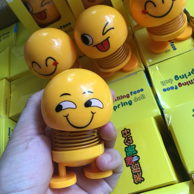 Mua Emoji biểu tượng cảm xúc- mẫu ngẫu nhiên- gắn lò xo ngộ nghĩnh ...