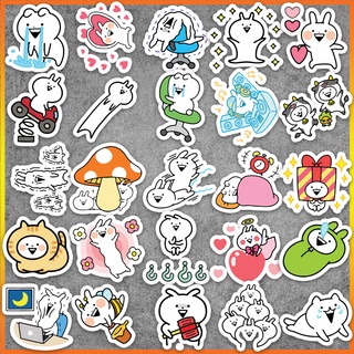 Set 50 cái Sticker Usagyuuun chống nước, Hình Dán thỏ tăng động ...
