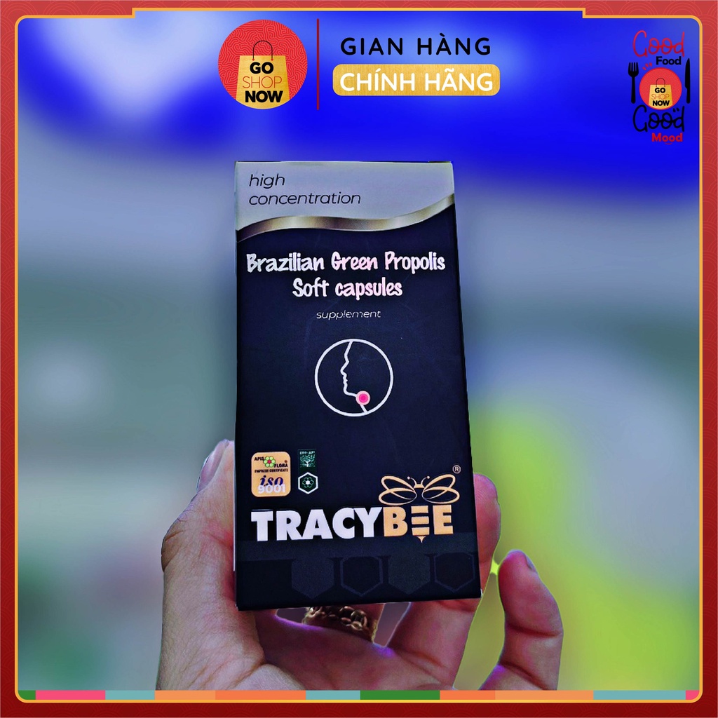 Mua Viên Keo Ong Xanh Brazil Sát Khuẩn Cổ Họng TracyBee Lọ 60 viên ...