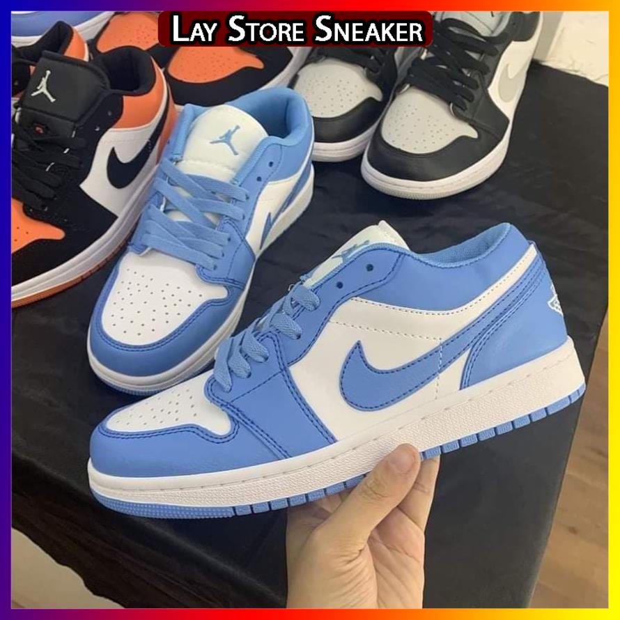 Mua Giày Thể thao JORDAN 1 low xám xanh paris , giày sneaker JD1 paris ...
