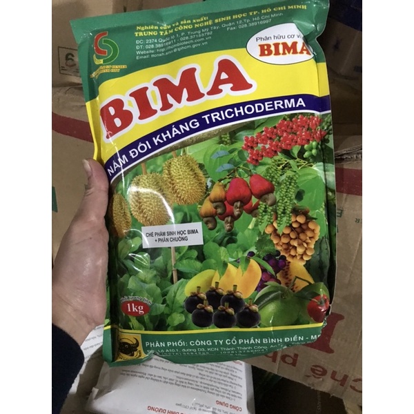 Mua Chế phẩm sinh học Tricho BIMA ( Trichodema nấm đối kháng đầu trâu ...