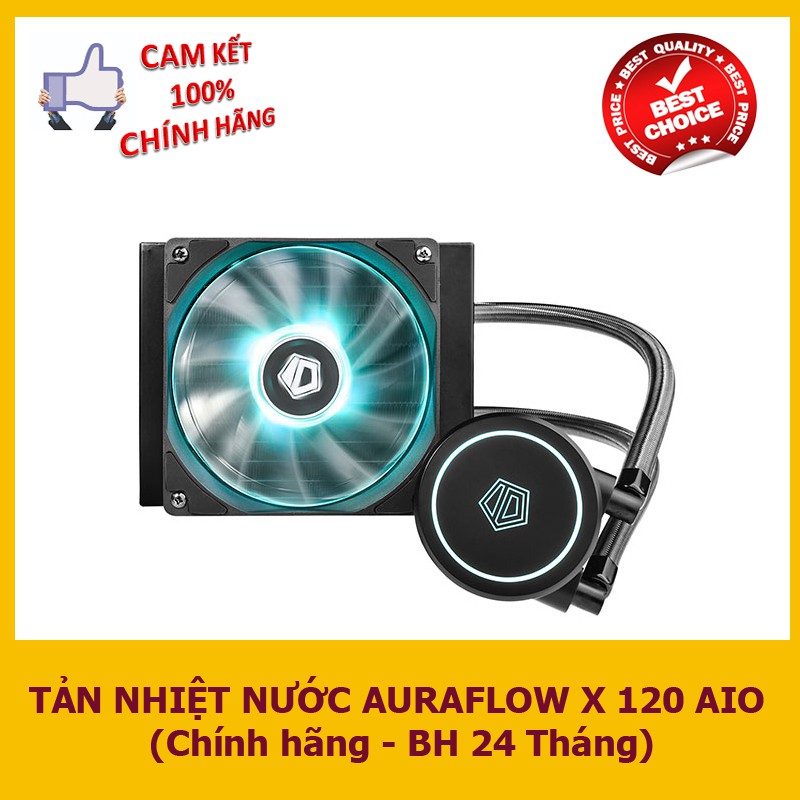 TẢN NHIỆT NƯỚC ID-COOLING AURAFLOW X 120 AIO ( RGB SYNC, Pump 2100RPM ...