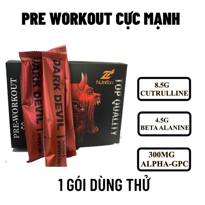 Sample Dark Devil Pre-Workout (1 Lần dùng)