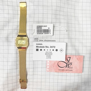 Đồng hồ nam nữ chính hãng Casio A700 siêu mỏng | Shopee Việt Nam