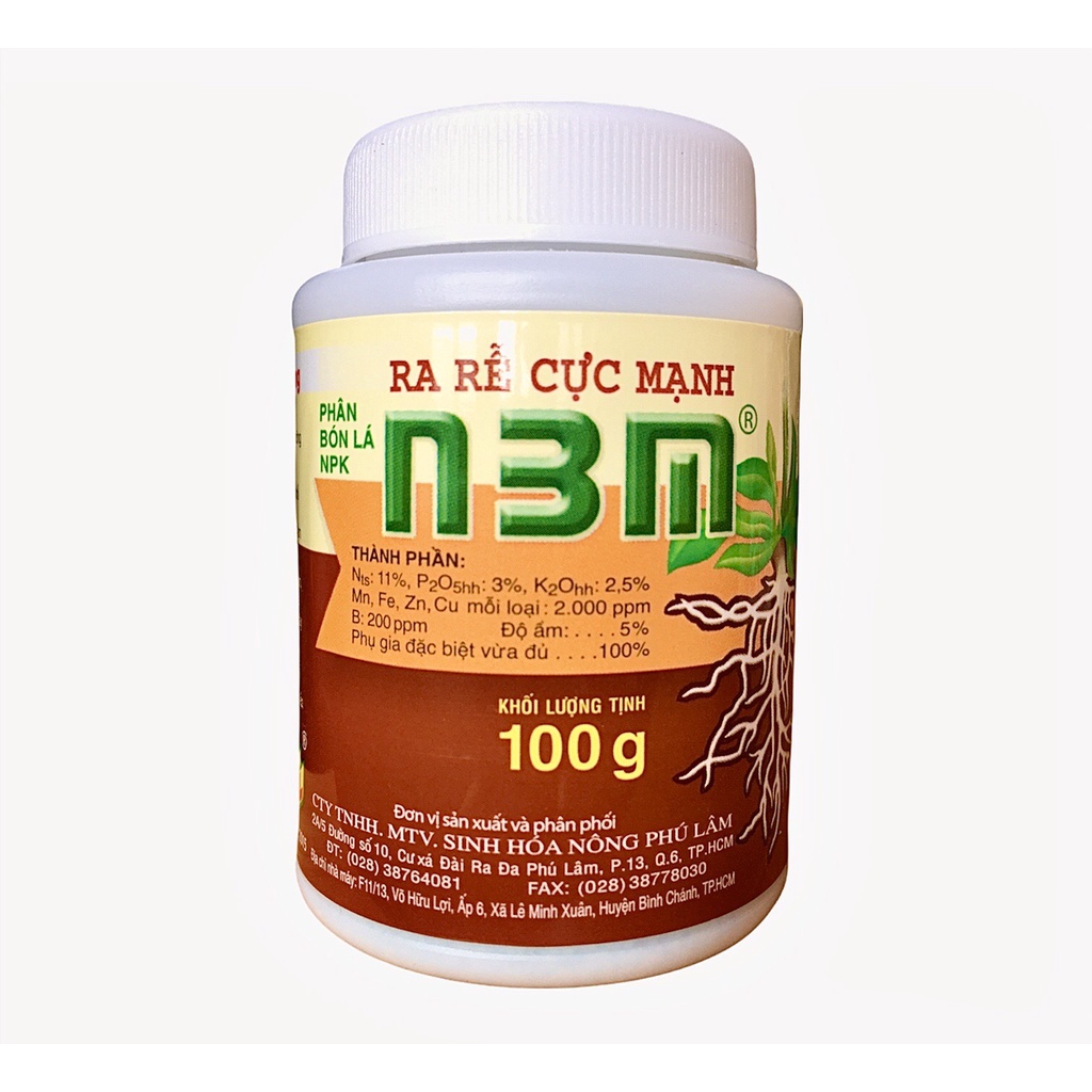 [CHÍNH HÃNG] Phân Bón N3M,100g, kích rễ | Shopee Việt Nam