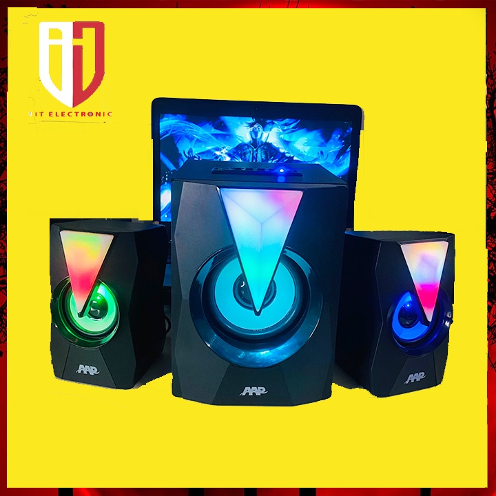 Mua Loa Máy Tính Gaming Bluetooth Để Bàn Có Dây Đèn Led Cao Cấp AAP ...