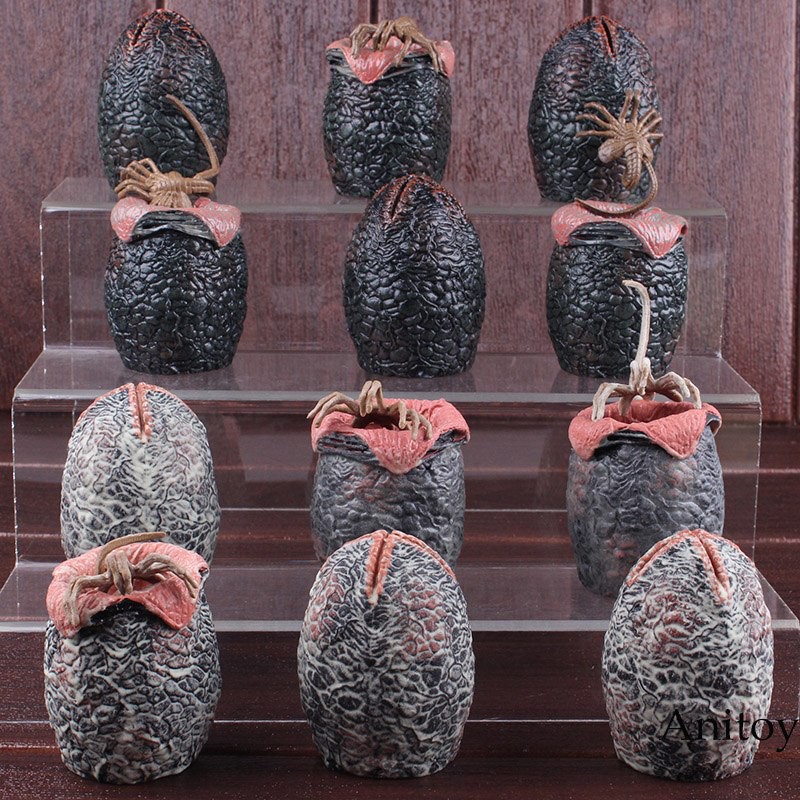 Alien VS. Predator Prometheus Egg Facehugger Fluorescence Action Figure ...