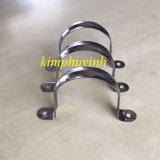 05 Cái - D60 CÙM OMEGA INOX, KẸP GIỮ ỐNG OMEGA INOX | Shopee Việt Nam