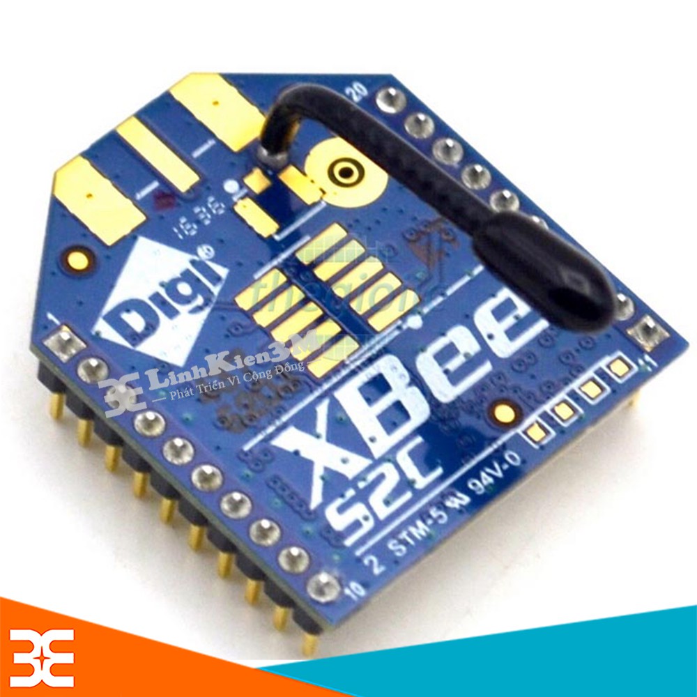 Module Xbee S2 2.4Ghz 2mW Zigbee 1200m | Shopee Việt Nam