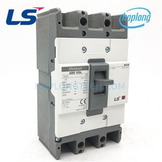 ABS103c 100A Cầu dao tự động 3 pha dòng cắt 42kA MCCB LS | Shopee Việt Nam