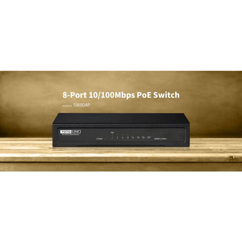 SW804P - Switch 8 cổng 10/100Mbps với 4 cổng PoE | Shopee Việt Nam