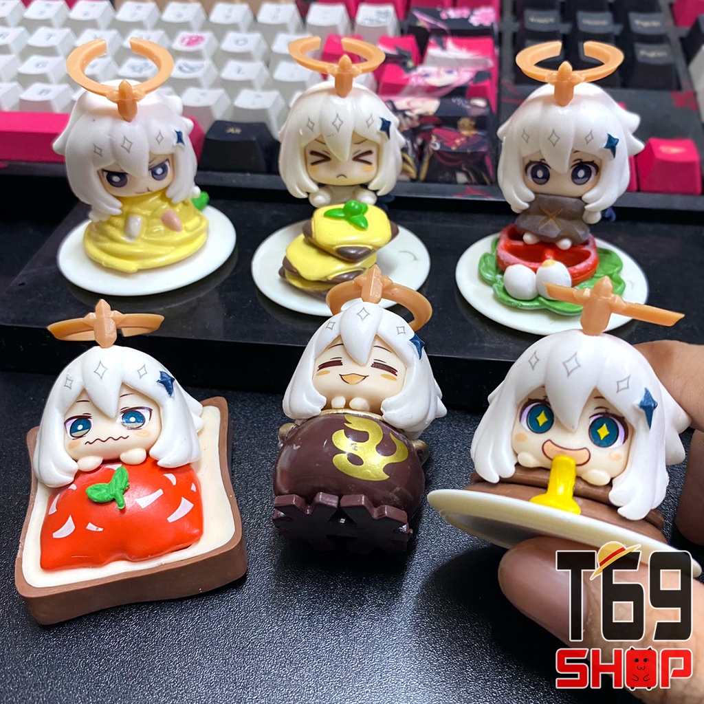 Set mô hình Paimon "Thức ăn dự trữ" - game Genshin Impact (Bộ 6 con ...