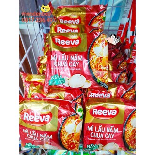 10 gói mì Reeva lẩu nấm chua cay 85g | Shopee Việt Nam