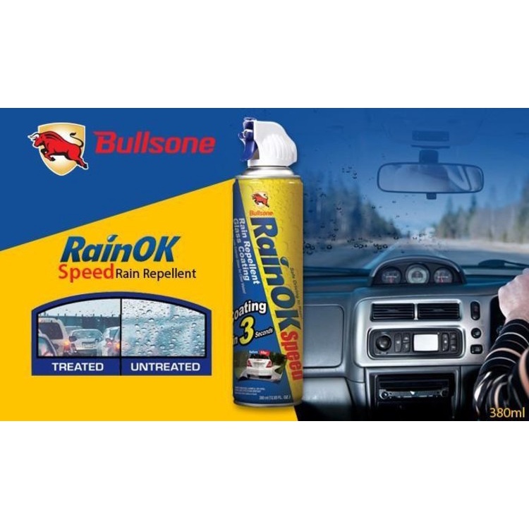 Bình xịt Vệ sinh kính chống bám mưa 3 trong 1 (BULLSONE) RAINOK SPEED ...