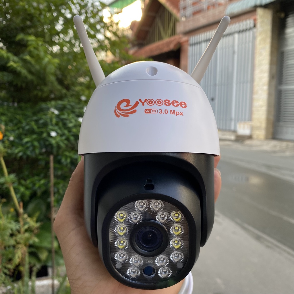 Mua CAMERA IP WIFI PTZ YOOSEE MINI 16 LED logo 3.0Mps - Chống nước Xoay ...