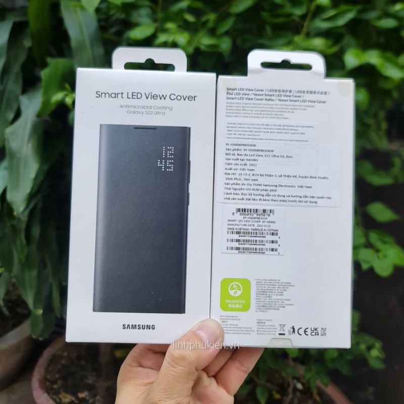 Mua Bao da Samsung Galaxy S22 Ultra Smart LED View Cover - Hàng chính ...