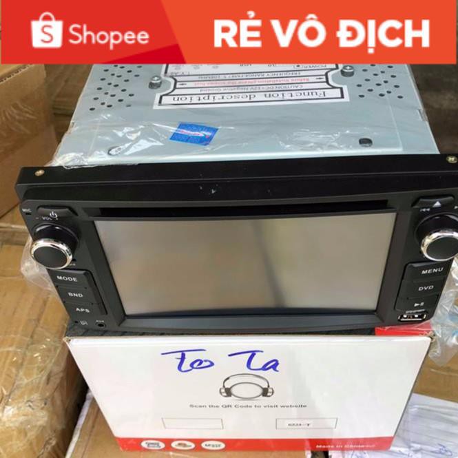 Đầu DVD Basic lắp chung Toyota (Vios, innova, fortuner, Altisl, yaris ...