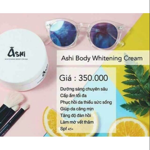 Ashi body whritening cream | Shopee Việt Nam