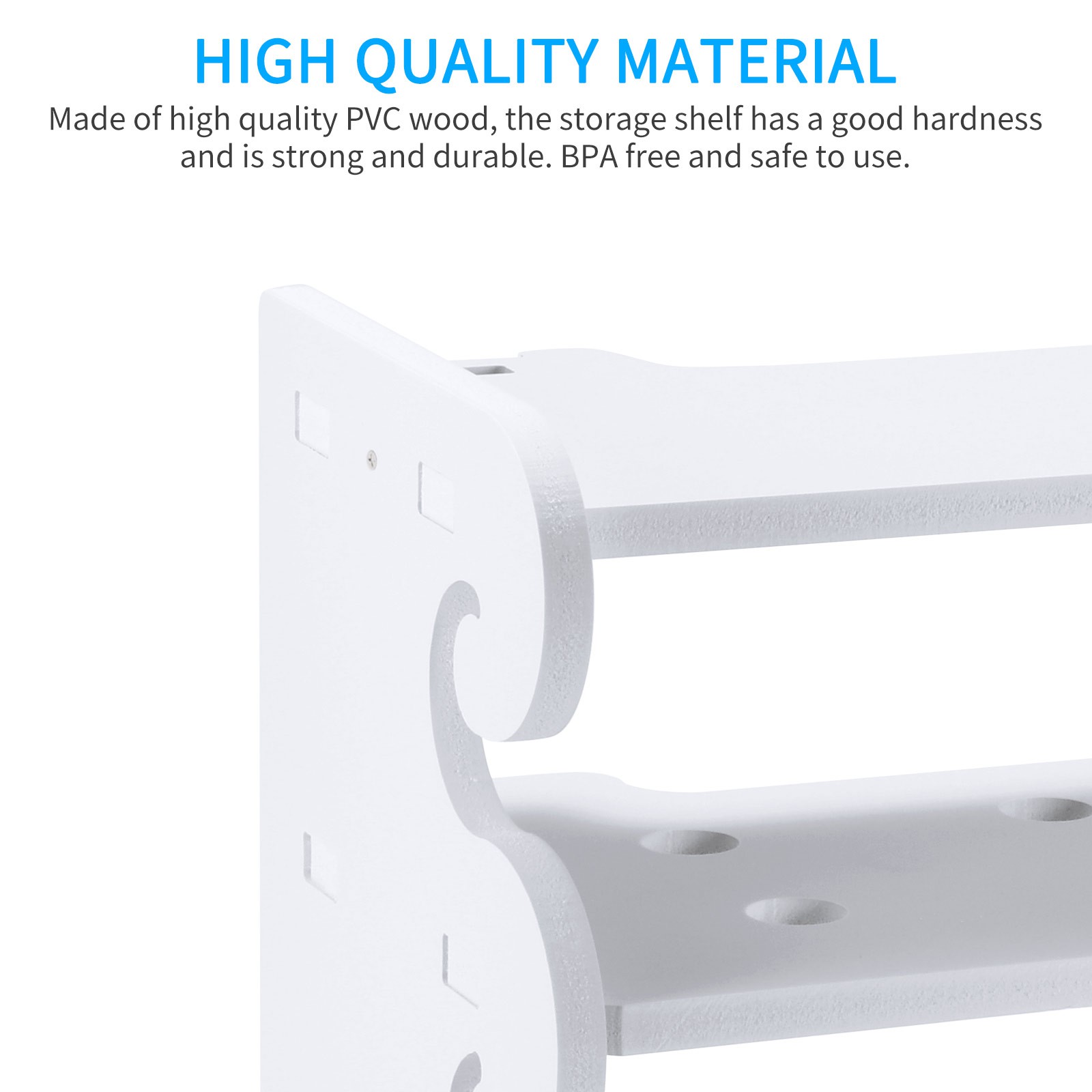 Set Top Box Rack Floating STB Shelf Router Rack Three Deck Wall Shelf ...