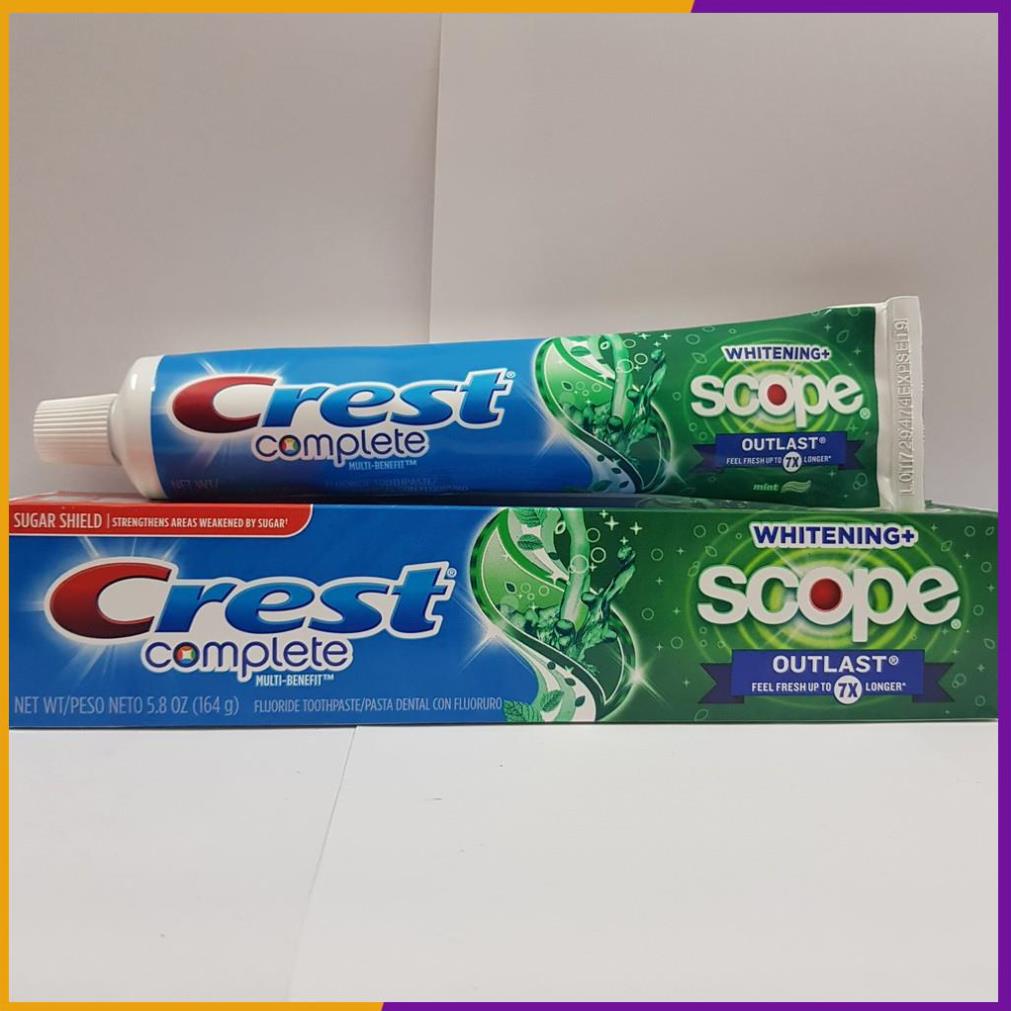 [CHÍNH HÃNG] Kem đánh răng Crest scope USA | Shopee Việt Nam