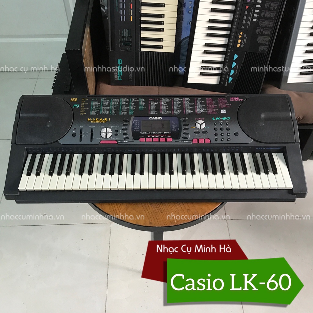 Mua Đàn Organ Casio LK-60 phím cảm ứng đèn led cao cấp, 137 tiếng, 120 ...