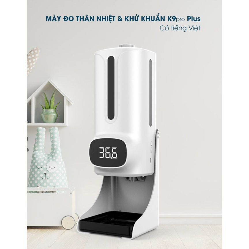 Mua Máy khử khuẩn K9 pro plus đo thân nhiệt tự động cảm ứng- máy sát ...