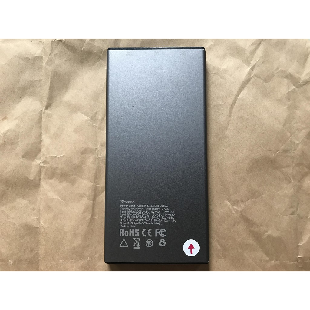 Mua Pin sạc dự phòng Xmobile 10000mah vỏ nhôm sạc nhanh 18W. giá rẻ ...