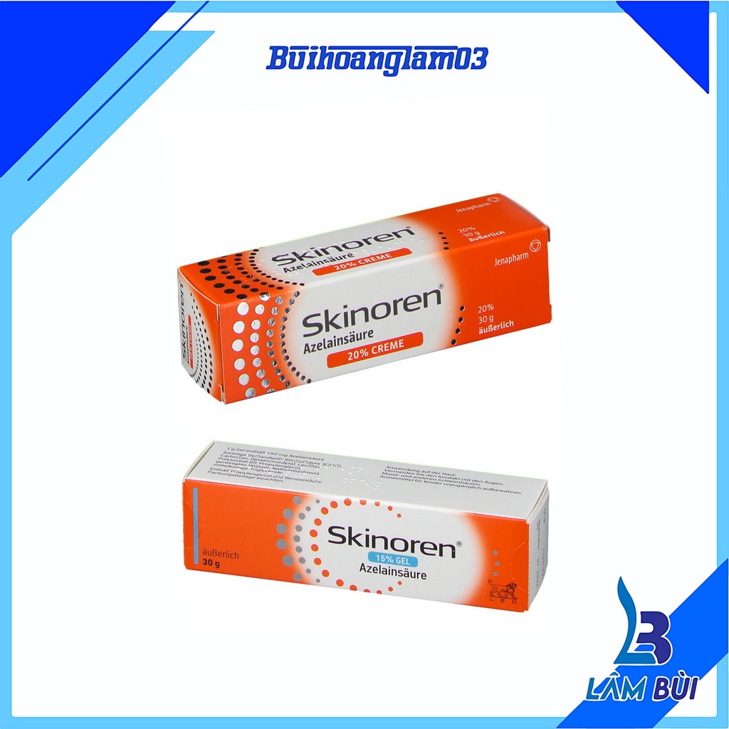 Kem Skinoren AZELAIC ACID - 30g | Shopee Việt Nam