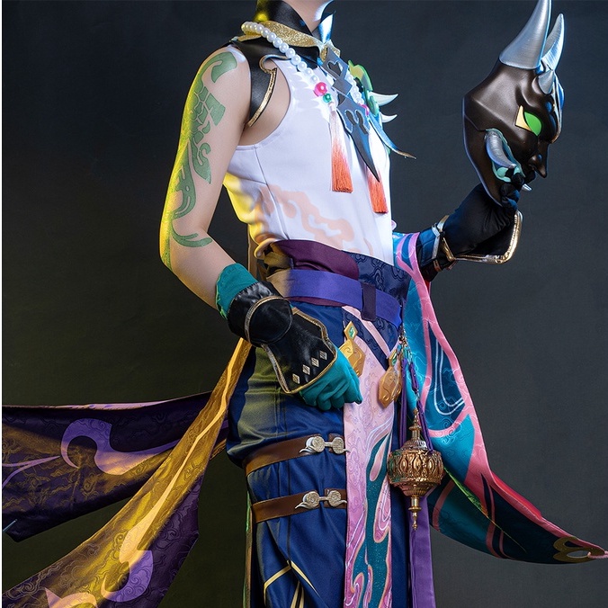 [Sẵn] Trang phục Cosplay Xiao trong Genshin Impact (có kèm ảnh thật ...