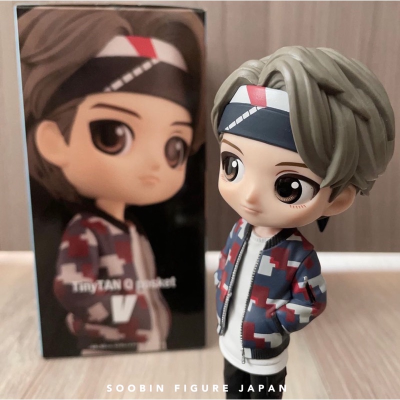 [Figure Real] Mô hình TinyTAN - Mic Drop - Q Posket BTS V Vol. 2 | Shopee Việt Nam