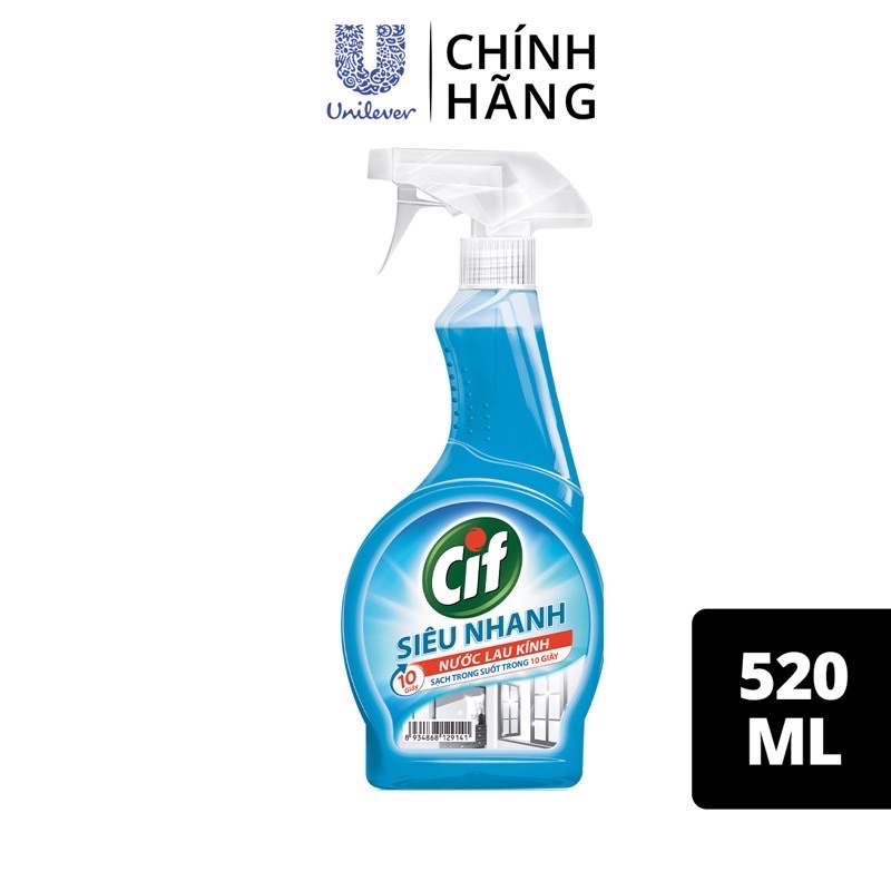 Mua Nước lau kính Cif 520ml giá rẻ nhất | TecKi.Vn