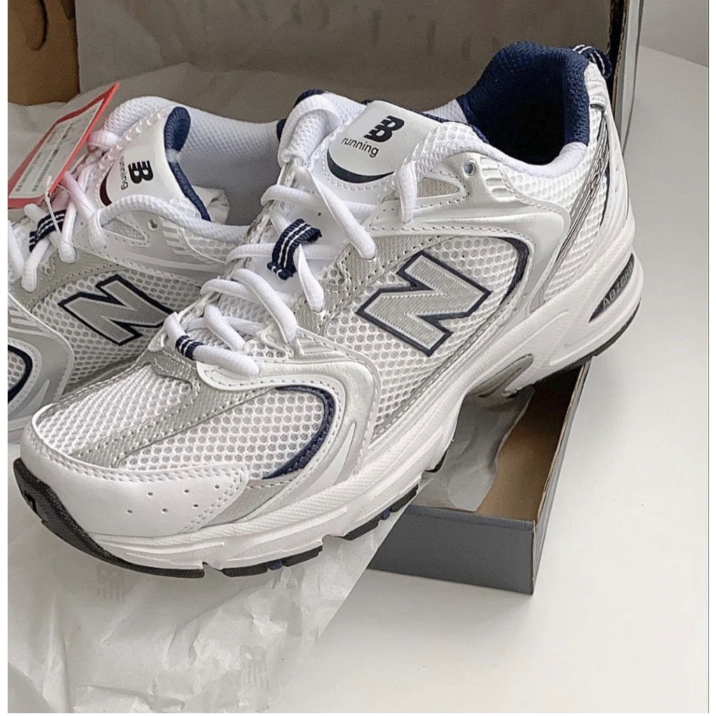 Có sẵn - Giày NB 530 chính hãng màu bạc | Shopee Việt Nam