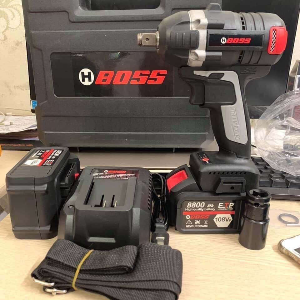 Súng Bắn Ốc Pin BOSS Không Chổi Than Lực Xiết 500Nm | Shopee Việt Nam