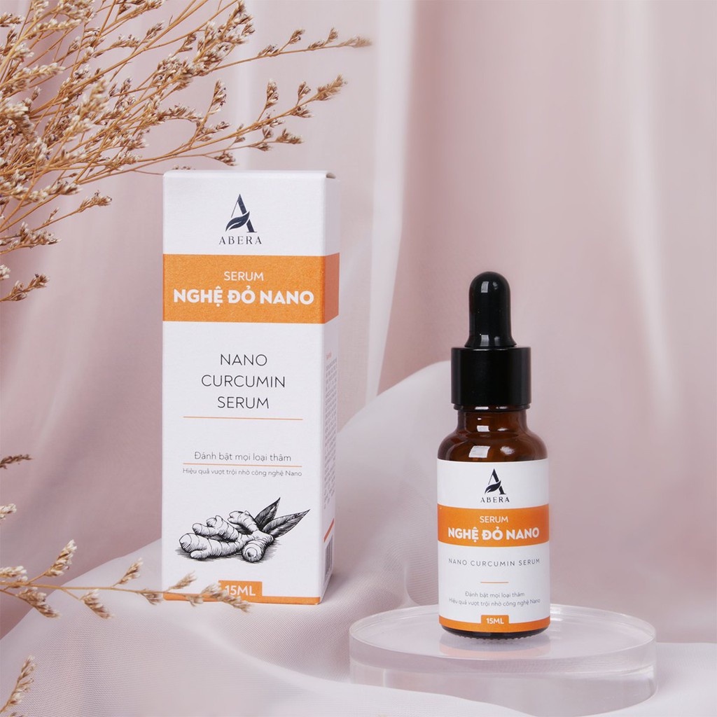 ABERA MALL Serum Nghệ Đỏ Nano Abera làm mờ mọi loại thâm dưỡng trắng da ...