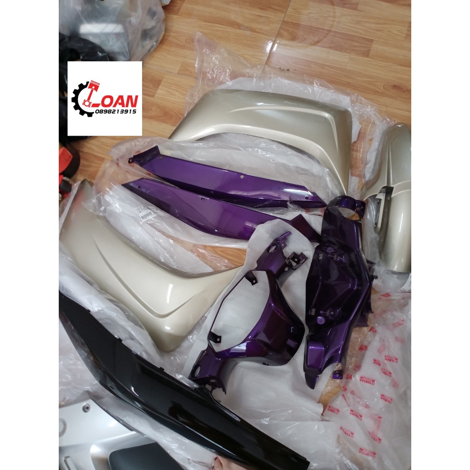 Mua DÀN ÁO, VO NHỰA XE NOUVO 5 ( NOUVO SX) MÀU TIM ĐỒNG ZIN CHÍNH HÃNG ...