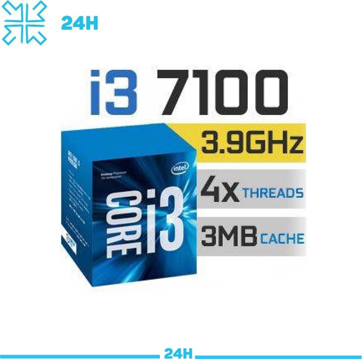 CPU Intel Core i3-7100 3.9 GHz / 3MB / HD 630 Series Graphics / Socket ...