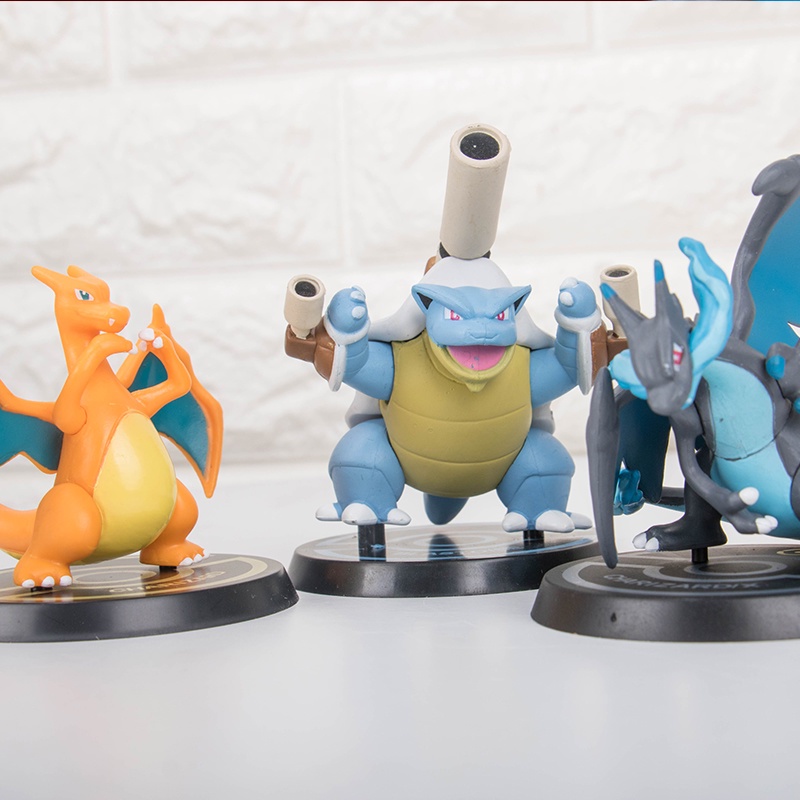 Mua 6 Pcs/1 Set Pokemon Anime Figure Pikachu Charizard Mewtwo Blastoise ...