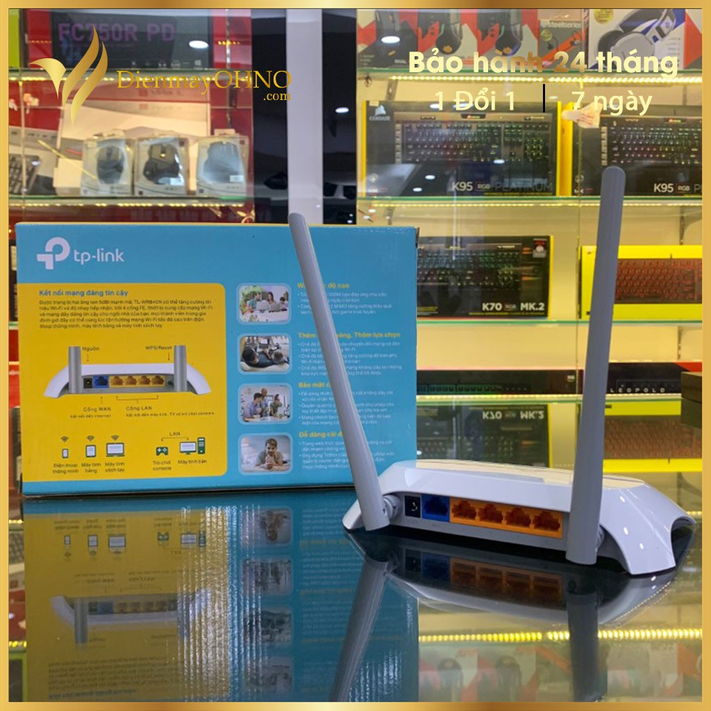 Mua Cục Phát Router Wifi TP LINK TL840N 2 Râu Model Modem Bộ Phát Wifi ...