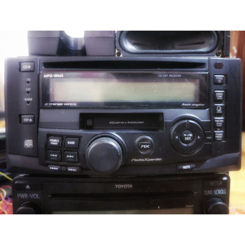 máy phát nhạc Alpine CD/RADIO/MP3/AUX/OUT SUB/TAPE lắp chung cho tất ...