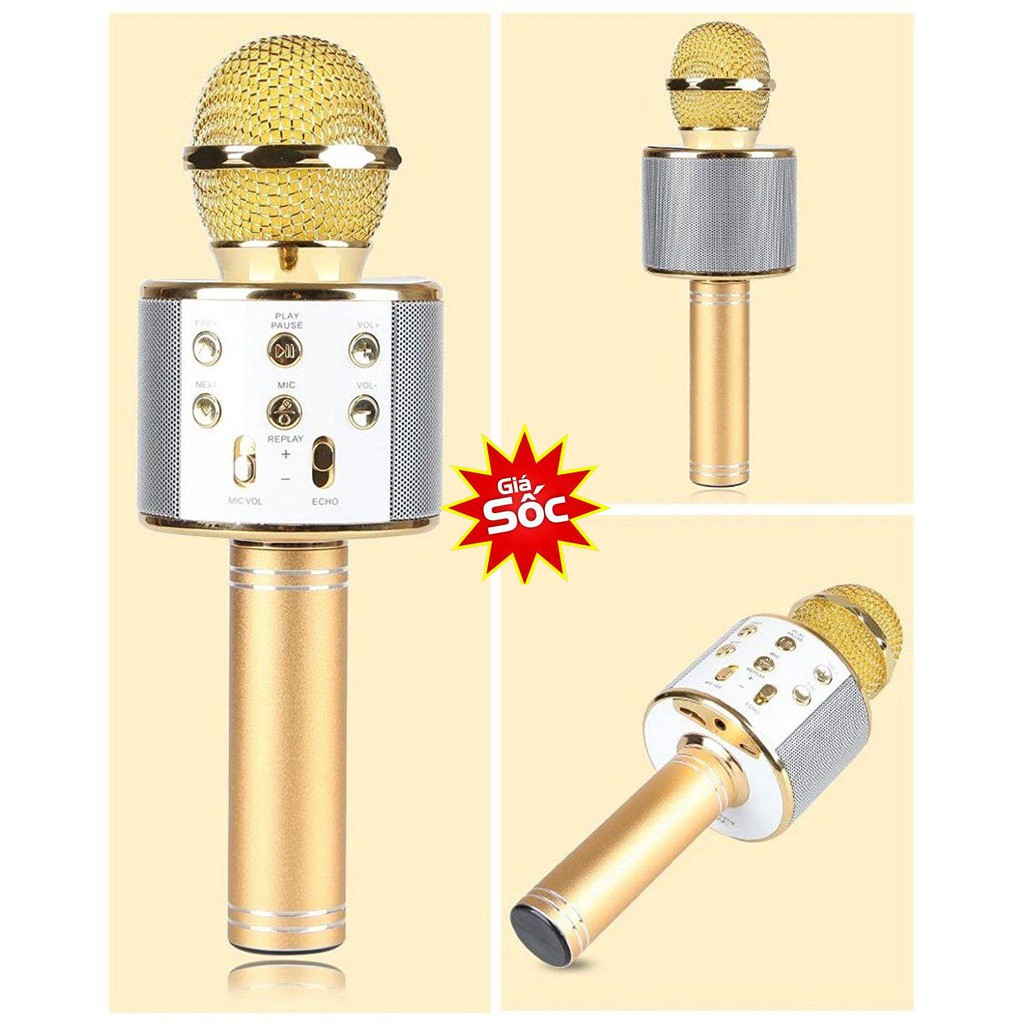 Mua Hướng Dẫn Sử Dụng Ws 858, Micro Không Dây Liền Loa Bluetooth Ws 858 ...