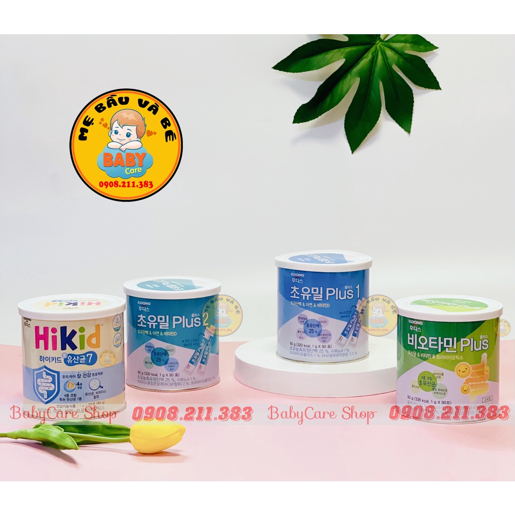 Sữa non IDONG Plus số 1, 2 Hàn Quốc 90 gói (90x1g) - Mẫu mới | Shopee ...