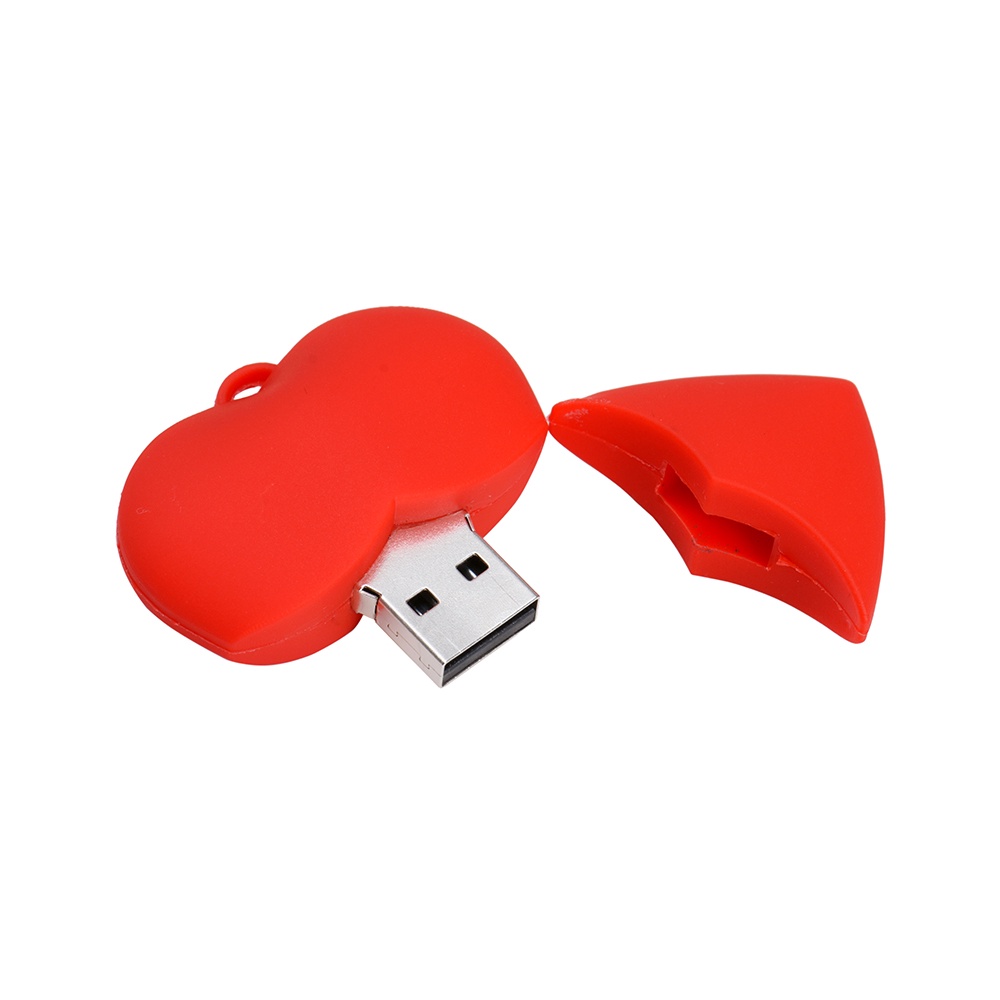 Mua Usb Dung Lượng 128GB 16GB 16GB 8GB Bằng Silicon Màu Đỏ Hình Trái ...