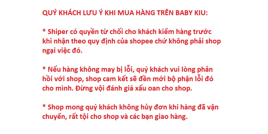 Baby Kiu, Cửa hàng trực tuyến | Shopee Việt Nam