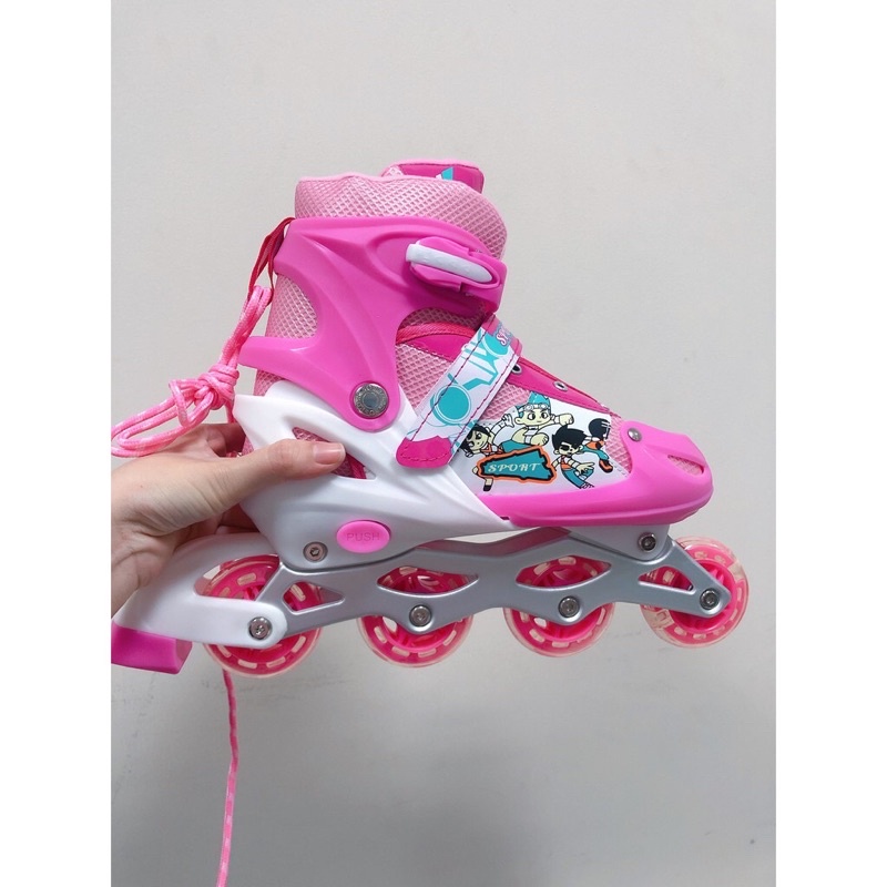 Giày trượt Patin Sport cao cấp dành cho trẻ em người lớn XIAO (Tặng nón ...