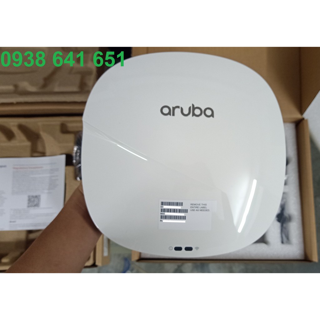 Mua BỘ PHÁT WIFI ARUBA 345 FULL BOX KÈM ĐẾ VÀ NGUỒN giá rẻ nhất | TecKi.Vn