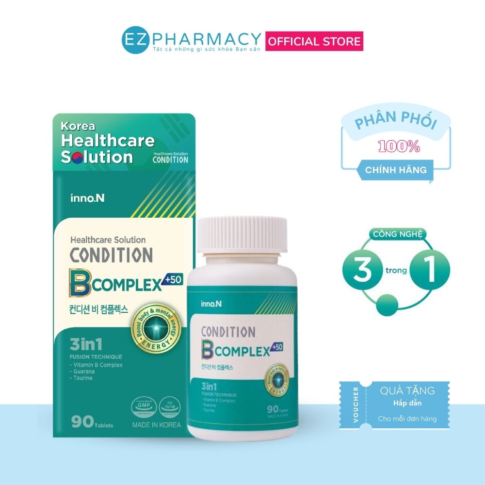 Inno.N CONDITION B COMPLEX thực phẩm Bổ sung vitamin nhóm B (hộp 90 ...